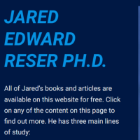 Jared Reser: Resume / Curriculum Vita – Jared Edward Reser Ph.D.